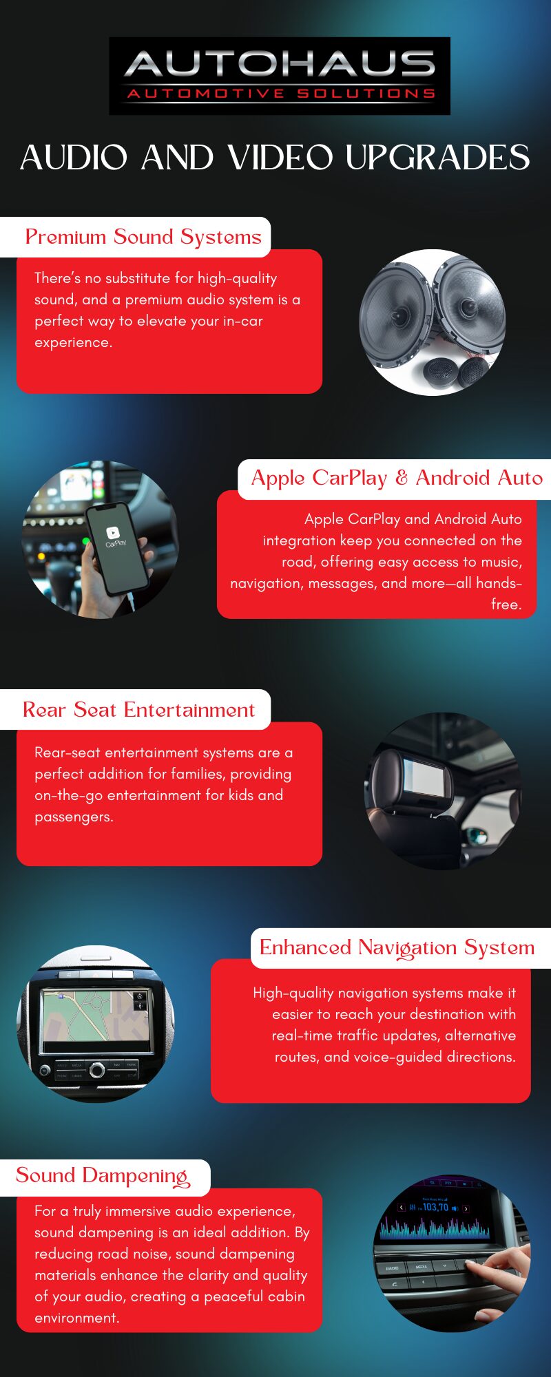Enhance Your Drive: Audio & Video Upgrades for 2025 | Autohaus ...